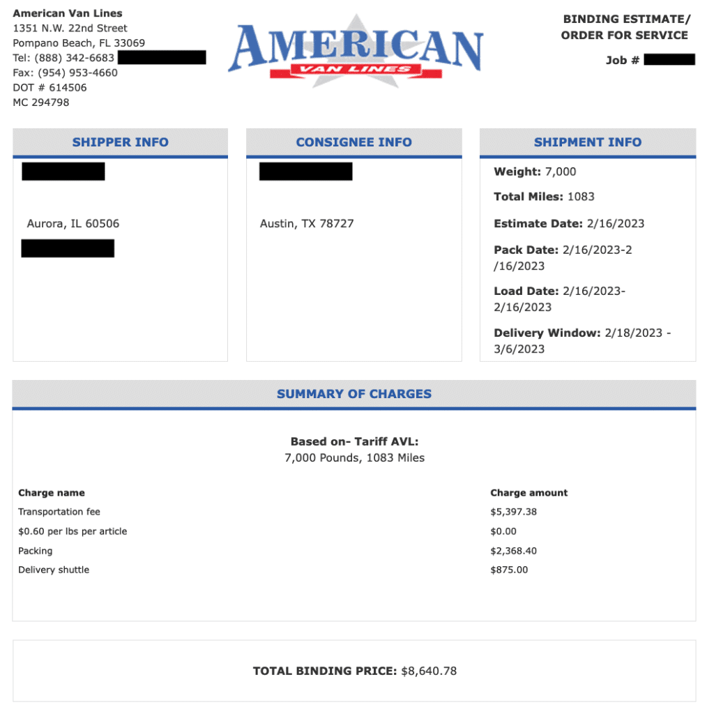 American Van Lines Review 2023 | Moving Feedback